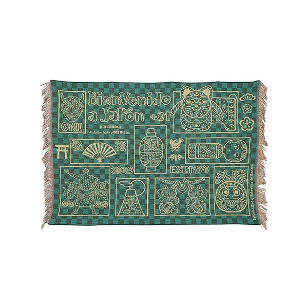 DETAILの定番OAX Throwketシリーズから、幅広い用途で使用できるコンパクトなクォーターサイズ「100cm x 70cm」のタイプ。100cm×70cmのブランケットは、人間工学的に使いやすいサイズ。成人が座ったときに腿から腰回...