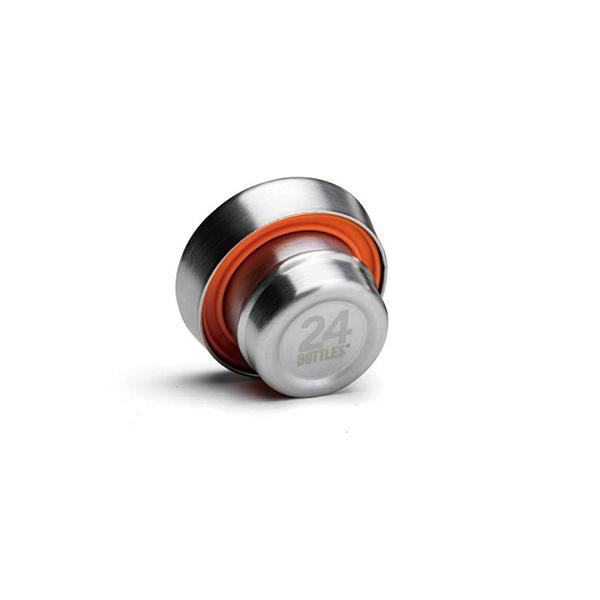 24BOTTLES クライマボトル専用のキャップ。もちろんBPAフリー。フタをなくしてしまったり交換したい場合の交換パーツです。サイズ：直径47 x H35mm素材：18/8 ステンレススチール、シリコーン生産国：中国※24BOTTLES ...