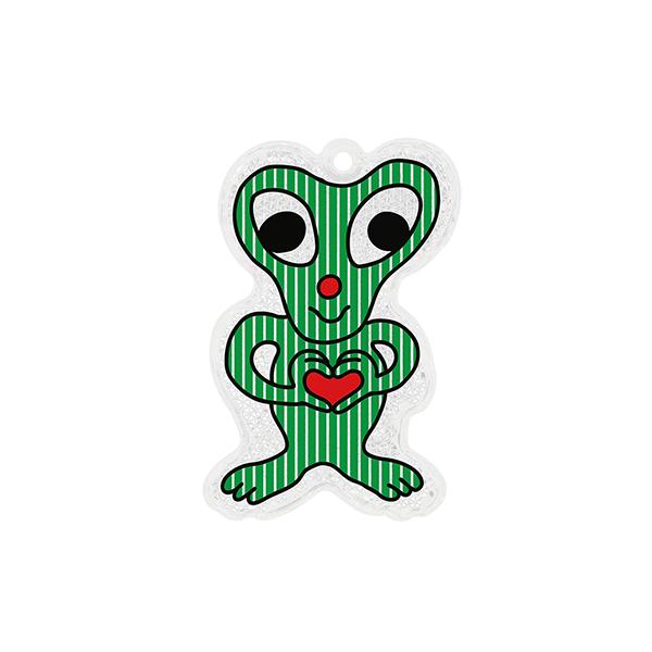 ・MIDORI KOMATSUによるかわいいエイリアンのデザイン・フィンランド製の信頼できる2倍光る安全性・夜間の安全対策や通学にもおすすめイラストレーター MIDORI KOMATSU による、ポップでカラフルなイラストが魅力のリフレクタ...