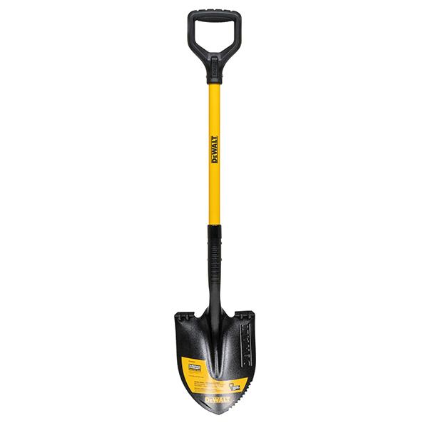 世界160か国以上で展開されている、信頼の北米シェアNo.1工具ブランド「DEWALT」のコンストラクションシリーズ■建築現場やガーデニングにおいて、地面を掘る作業が必要な場合に重宝されるショベル。■先端が鋭くＶ字になっており、硬い地面や根...