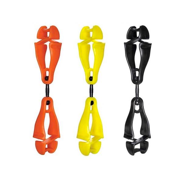 2つの強力なクリップでグローブやタオルなどの持ち歩きに便利なホルダー。衣類、ベルトループ、ツールベルト、Dリングなどに取付可能。スイベル式のジョイント採用。サイズ：約14×3×2cm素材：プラスチック生産国：アメリカ※輸入品につきロットによ...