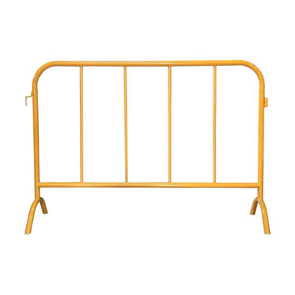 ■軽量で設置撤去も容易なエリアフェンス■作業時の区域確保やイベントなどでの区分けに■連結可能サイズ：W140×D38×H99cm重量：4kg素材：スチール生産国：中国※商品画像には一部他のカラー画像も使用しております。※輸送時及び製造工程上...