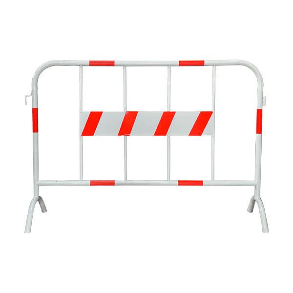 ■軽量で設置撤去も容易なエリアフェンス■作業時の区域確保やイベントなどでの区分けに■連結可能サイズ：W140×D38×H99cm重量：4kg素材：スチール生産国：中国※商品画像には一部他のカラー画像も使用しております。※輸送時及び製造工程上...