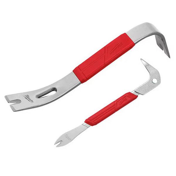 ■12インチプライバー＆9インチネイルプラー（釘抜）セット■12インチプライバー：過酷な現場の条件に耐えるように設計されたプライ バーは振動を最大限に低減する SHOCKSHIELD&amp;#8482; グリップ仕様。狭いスペースでのこじ...