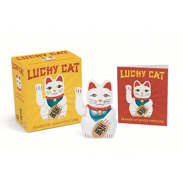 手を動かして幸運を招いてくれる、ラッキーキャットのトイ。江戸時代から日本で親しまれてきた「招き猫」は、幸福や繁盛を招く縁起物として世界でも人気のアイテム。右手を上げる猫は「金運・商売繁盛」を招くとされ、店先や玄関に置かれることが多くあります...