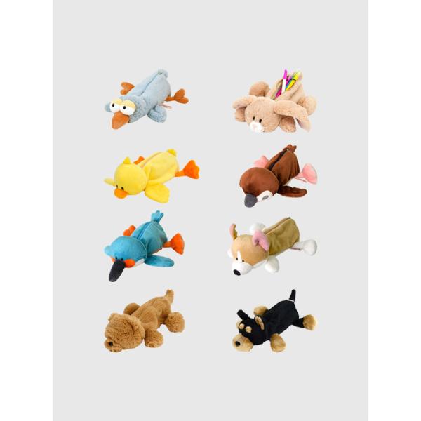 NICI Figurine Pouchニキ フィギュアポーチ【安心のCEマーク】ヨーロッパの基準をパスしています。【ほら、さわってみて】上質素材で作られているのでふわふわ最高のさわり心地！【遊び心に注目】キャラクターによってはおへそやポケッ...