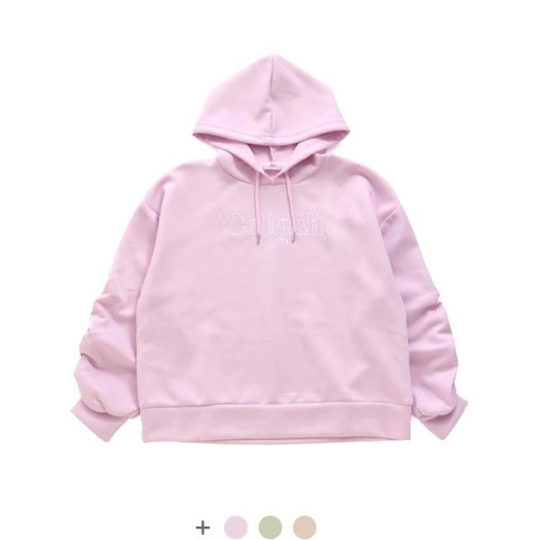 ALGY Ruched sleeve corrugated cardboard hoodieアルジー シャーリングスリーブダンボールフーディ【ALGY(アルジー)】ALGYとは「型にはまらない・自由な」という意味のALTERNATIVEと「...