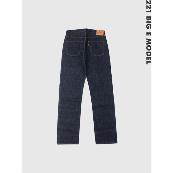 DENIME 221 BIG E MODELドゥニーム  221 BIG E MODELDENIMEのシルエットイメージのひとつである「テーパード」裾にかけて綺麗に細くなるシルエットは、1960年代、ジーンズがカジュアルウェアとして脚光を浴...