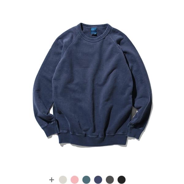 Good On RAGLAN CREW SWEAT SHIRTSグッドオン ラグラン クルー スウェットシャツ※メタルグレーは製品染めではなく、先染め糸を織り交ぜる事で綺麗な霜降り色に仕上げています。他の色と同様に縮ませた状態となっています...