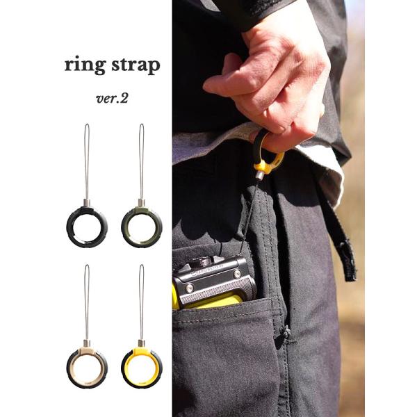 ROOT CO GRAVITY RING STRAP Ver.2ルート コー GRAVITY リング ストラップ Ver.2【ROOT CO. STORY】進もう。他人が決めたルートじゃなくて、自分しか進めないルートを。踏み出そう。森へ、海...