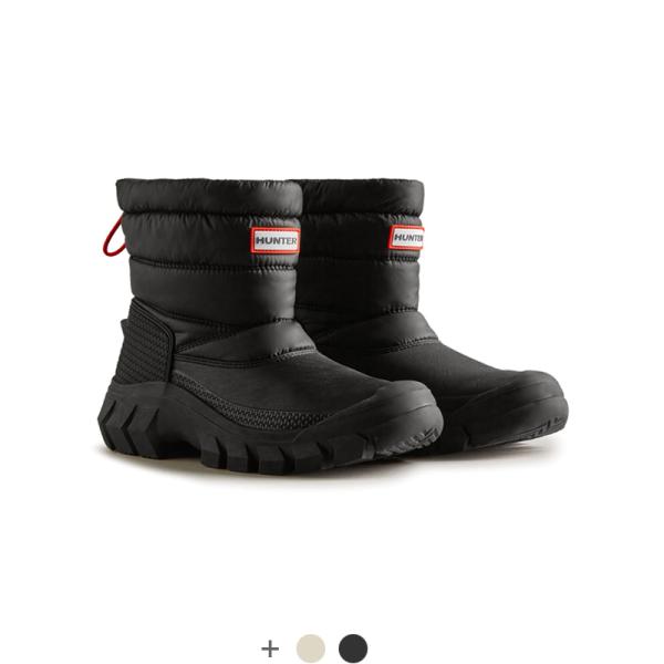 HUNTER Women's Intrepid Insulated Short Snow Bootsハンター ウィメンズ イントレピッド インシュレイティド ショート スノー ブーツイントレピッドスノーブーツは極寒の地で大活躍のブーツです。...