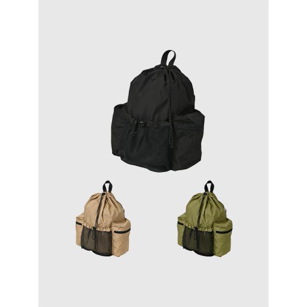 KiU 600D Packable Drawstring Backpackキウ 600D パッカブル ドローストリング バックパック【軽量・撥水防水生地で旅行に最適パッカブルバックパック】使用しないときはコンパクトに収納でき、旅行やレジャー...