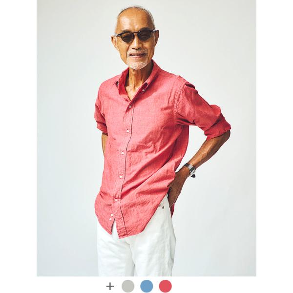 FAR EAST MANUFACTURING chambray shirt BD shirtファー イースト コットン シャンブレ― BDシャツシャンブレーとは経糸と緯糸を交互に織る平織り生地のこと。平織り生地の特徴は、薄地で軽く通気性があ...