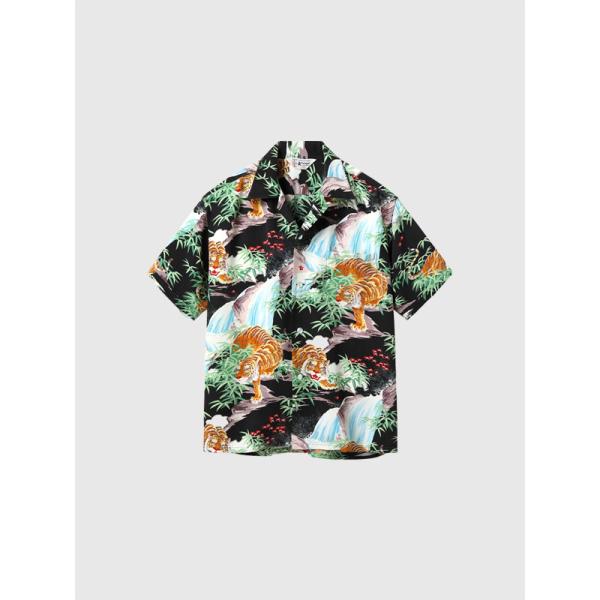 SUN SURF SPECIAL EDITION SASA TORA ALOHA SHIRTサンサーフ スペシャルエディション 笹虎 アロハシャツサンサーフのスペシャル・エディションとしては初の復刻となる作品「笹虎」。過去に海外で出版された...