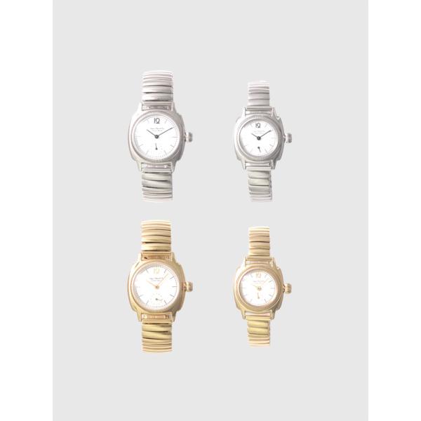VAGUE WATCH Coussin 12 Extensionヴァーグ ウォッチ Coussin 12 Extension12のアップライトインデックスを配したミニマルなデザインの「COUSSIN 12」に伸縮自在なエクステンションベルト...