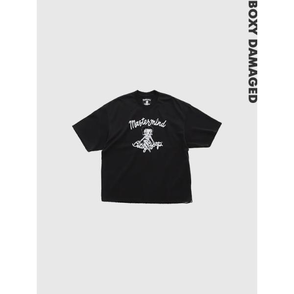 MASTERMIND WORLD × BETTY BOOP BOXY DAMAGED S/S TEEマスターマインド ワールド × ベティ ブープ ボクシー 田―メージ 半袖 Tシャツ【MASTER MIND(マスターマインド)】1997年...