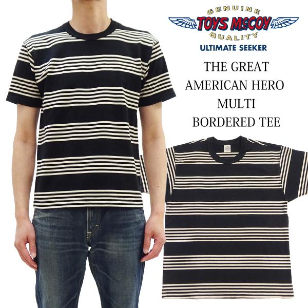 トイズマッコイ マルチボーダーTシャツ TOYS McCOY スティーブ・マックィーン 半袖Tシャツ TMC2616 アイボリー 新品■サイズ表記は最後の画像に掲載しておりますTOYS McCOY(トイズマッコイ)のTシャツです。作品名は「...