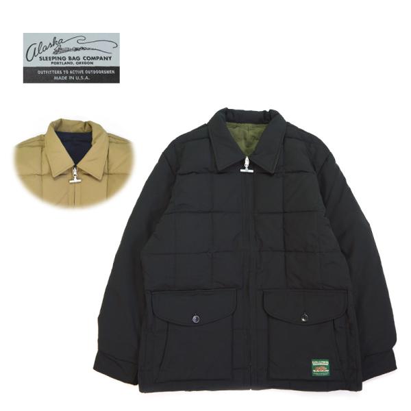 ALASKA SLEEPING BAG アラスカ・スリーピングバッグジャケット“RIVERSIT” DOWN JACKETAS15217