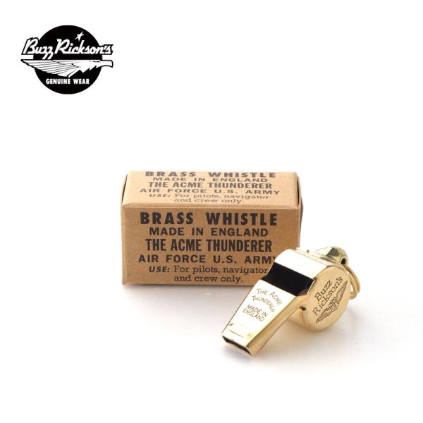 BUZZ RICKSON'S バズリクソンズ 笛　ホイッスル "BUZZ RICKSON'S BRASS WHISTLE" BR02763