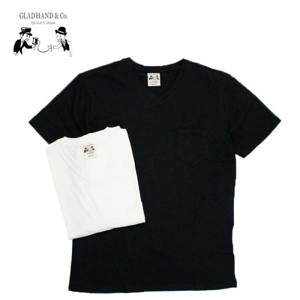 GLAD HAND グラッドハンド Ｔシャツ STANDARD V-NECK T-SHIRTSGLADHAND-06