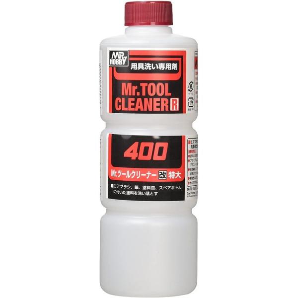 ●商品名前：　GSIクレオス T116 Mr.ツールクリーナー 改 (特大) 400ml ホビー用溶剤 ●商品説明：　 梱包サイズ：　高さ : 5.80 cm、横幅 : 6.20 cm、奥行 : 19.00 cm、重量 : 500.0 g　...