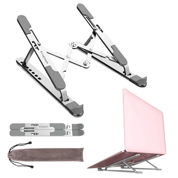 ●商品名前：　2023革新改良ノートパソコンスタンド パソコン滑り止め 航空用アルミ合金PCスタンド 折りたたみ式 Kingtech ノートpc スタンド ●商品説明：　・折りたたみ式,止め,滑り止め,軽量 梱包サイズ：　高さ : 1.80...