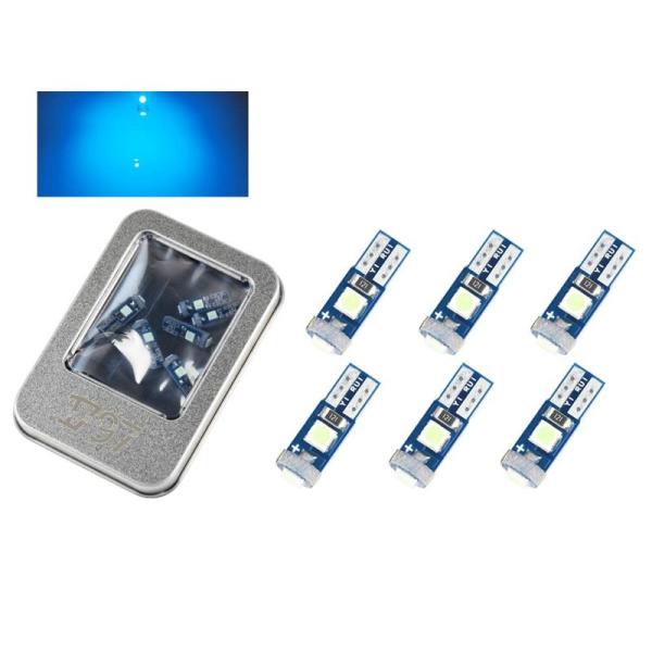 ●商品名前：　1797 メーター球 パネル球 T5 LED ウェッジ エアコン球 アイスブルー ライトブルー 水色 メーターバルブ ルーム ダッシュボード ●商品説明：　 梱包サイズ：　高さ : 1.90 cm、横幅 : 6.30 cm、奥...