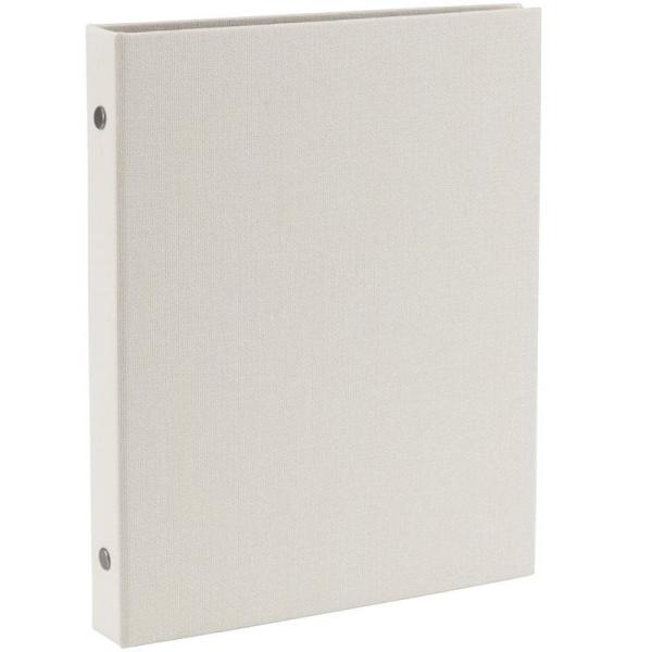 ●商品名前：　ナカバヤシ cotto. 黒台紙フォトアルバム 6穴・バインダー式/L・KG判2段ポケット台紙 ホワイト A-COPLY-401-W ●商品説明：　・バインダー式製本、スリップケース入、透明カバー付・本体寸法:タテ215xヨコ...