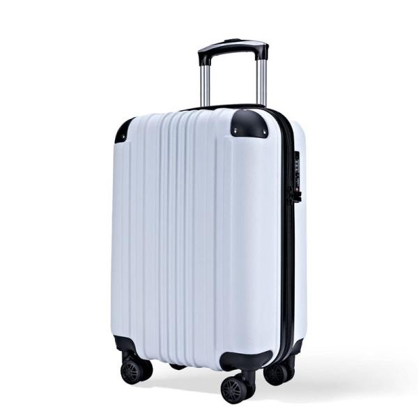 ●商品名前：　Bargiotti ABSスーツケース キャリーバッグ キャリーケース 大容量 超軽量 TSAロック ダブルキャスター 静音 旅行 ビジネス ●商品説明：　・360°独立に回転できるダブルキャスターが搭載し、スムーズ、静音に動...