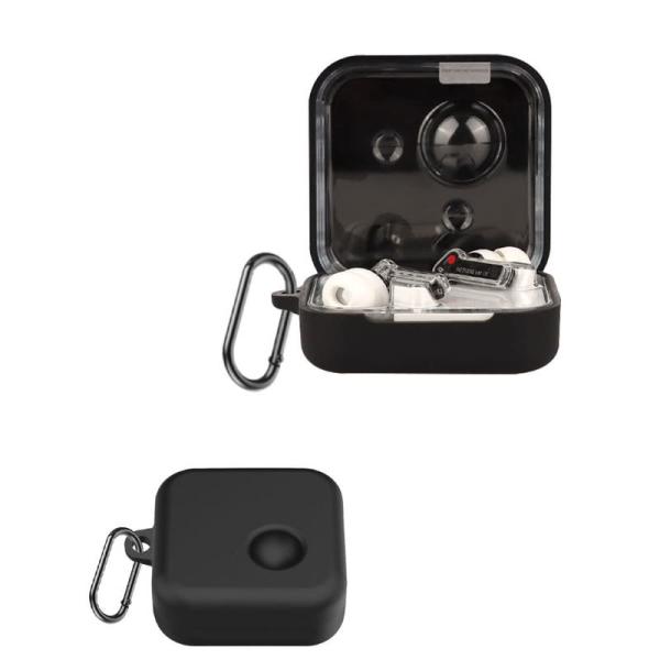 ●商品名前：　For Nothing Ear (2) 専用 シリコンケースLAZIRO柔らかい シリコン製 衝撃吸収 紛失防止 防水 防塵 軽量 スポーツ ●商品説明：　・【使いやすさ】：使い勝手の良いラップアラウンド設計。本体ケースをシリ...