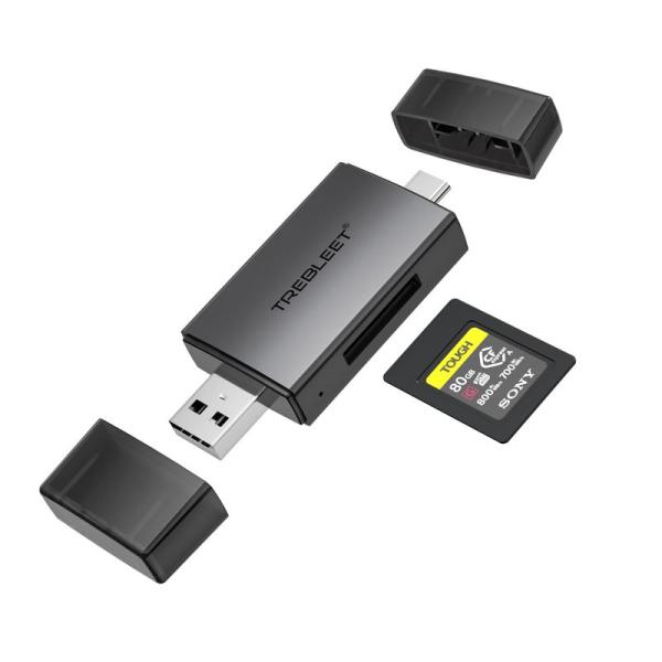 ●商品名前：　CFexpress Type-B カードリーダー Type-C OTG対応 1台2役 USB3.2 10Gbs 大容量カードに対応 Andr ●商品説明：　・OTG機能が搭載：Type-C OTG機能が搭載したAndroidス...