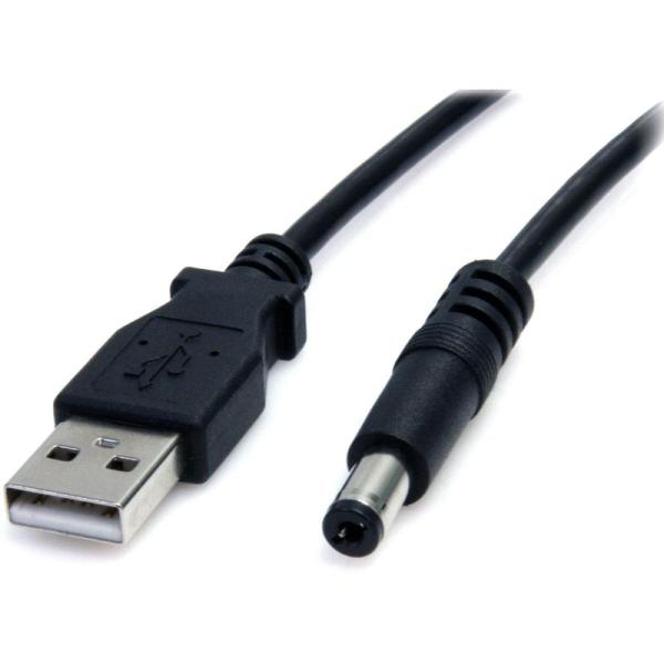 ●商品名前：　StarTech.com USB - 5V DC電源供給ケーブル 91cm DCプラグ(外形5.5m/内径2.1mm) USB2TYPEM ●商品説明：　・2重シールド(編組+アルミ箔)・モールドコネクタ(張力緩和タイプ)・一...