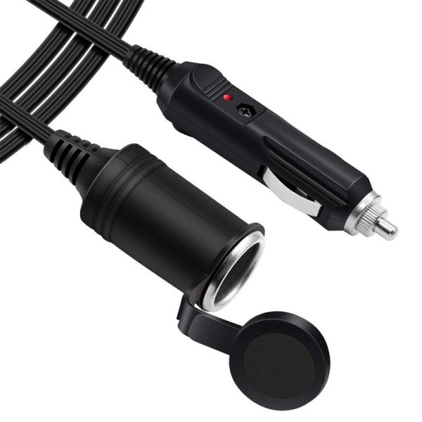 ●商品名前：　powseed シガーソケット 延長ケーブル 3.5m DC電源 12V 24V 兼用 キャップ付き パイロットランプ内蔵 120W以内使用 ●商品説明：　・12V/24V両対応。通常のドライブからキャンプ、車中泊、釣り、アウ...