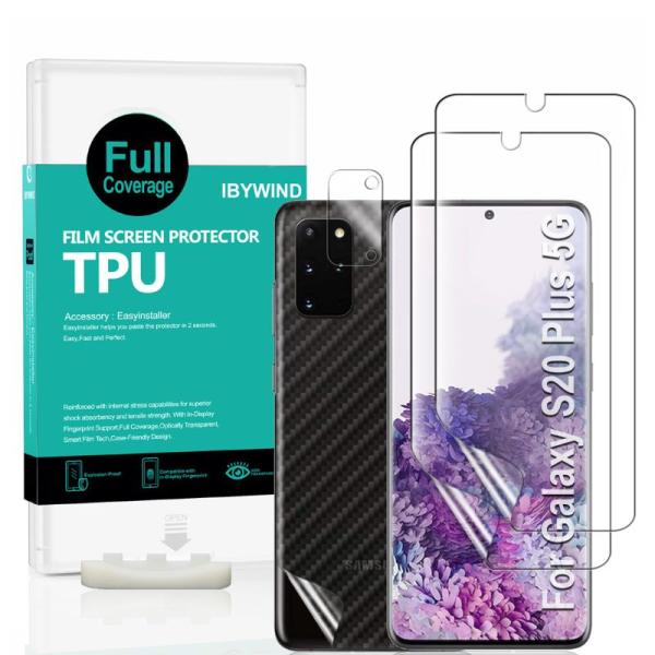 ●商品名前：　Ibywind Samsung Galaxy S20 +5G/S20 PLUS 5G専用保護フィルム2枚入り カメラレンズプロテクター付き  ●商品説明：　・【ケースに合わせやすい】:Ibywindはほとんどのケースに合うよう...