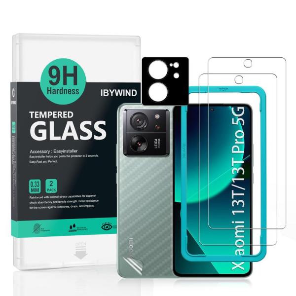 ●商品名前：　IBYWIND スクリーンプロテクター 2 パック Xiaomi 13T/13T Pro 5G 6.67 インチ (Xiaomi 13 5G ●商品説明：　・★[ケースに干渉せず画面を保護]: 大半のフォンケースを取り付けられ...