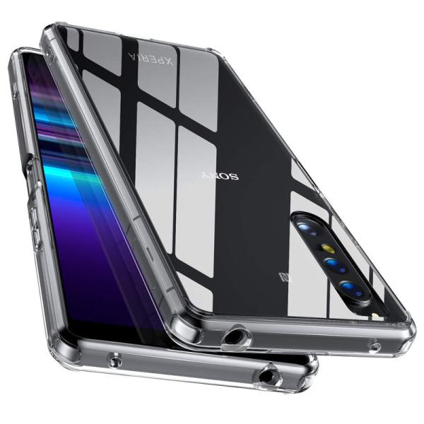 ●商品名前：　全透明 耐衝撃性 McDuLL Xperia 1 II ケース クリア 頑丈PC背面+ TPU 対応SO-51A SOG01 ストラップホー ●商品説明：　・【全面保護、水痕防止】ケースのフチが液晶画面・カメラレンズより高く設...