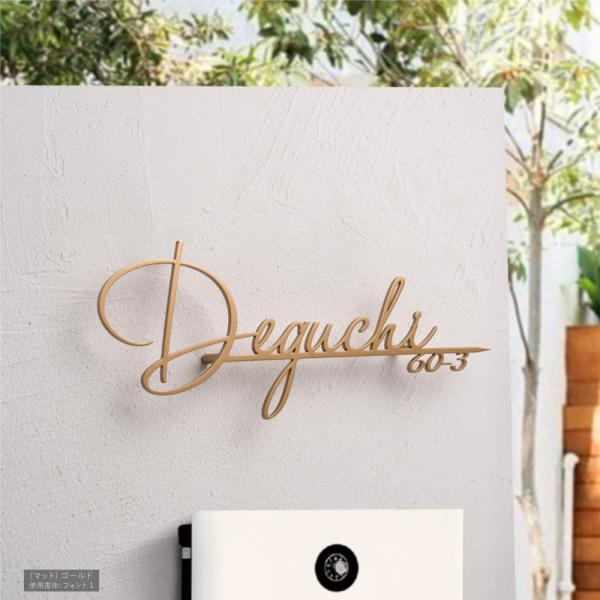 −商品詳細-【サイズ】Sサイズ：約W250、(6文字まで)Mサイズ：約W260~W300Lサイズ：約W310~W350LLサイズ：約W360~W400※縦幅は文字数・デザインにより変動。【材質】SUSステンレス、t3mm【文字加工】塗装仕上...