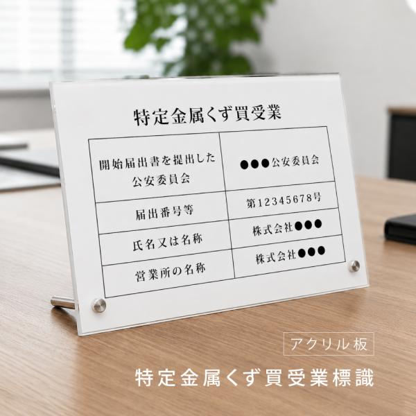 サイズ：A4(H210×W297mm）材質: アクリル板、厚さ：3.0mm　UV印刷仕上げ