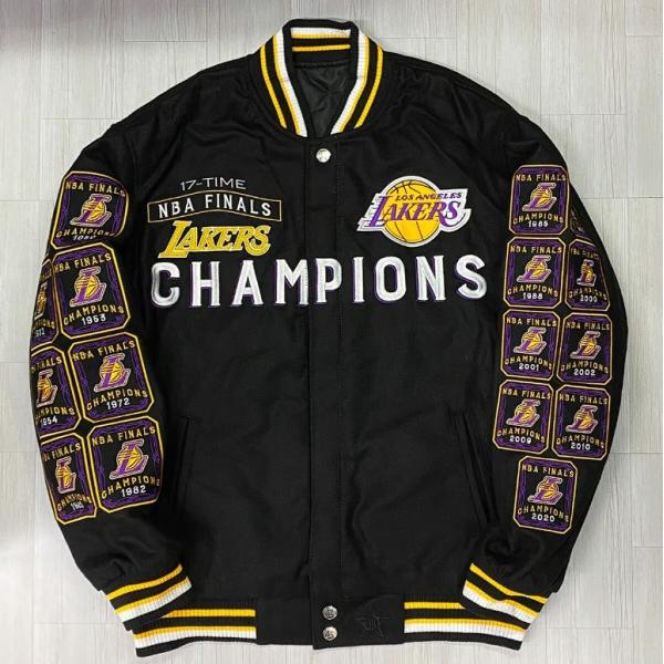 JH DESIGN(JHデザイン)【LA Lakers 17-Time NBA Finals Champions Reversible Jacket】【…商品説明…】・新品/未使用/USA正規品・絶大な人気を誇るスポーツライセンスウェアブラ...