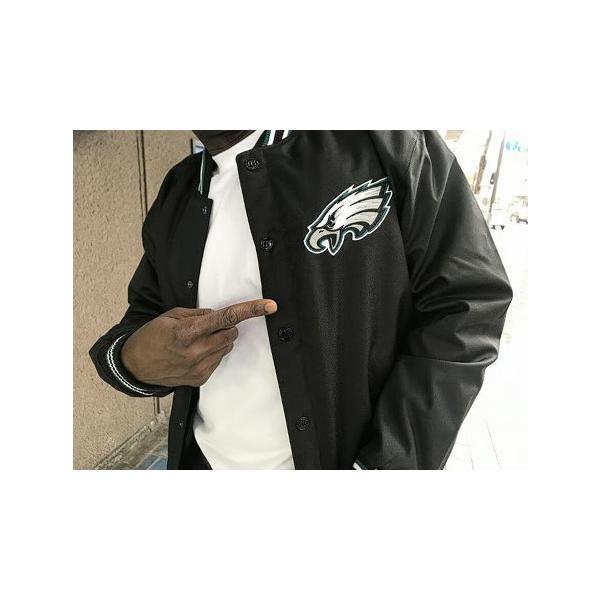 JH design【Philadelphia Eagles Varsity Jacket 】【…商品説明…】・新品/未使用/USA正規品・USAで絶大な人気を誇るスポーツライセンスウェアブランド【JH Design】・オフィシャルライセンス...