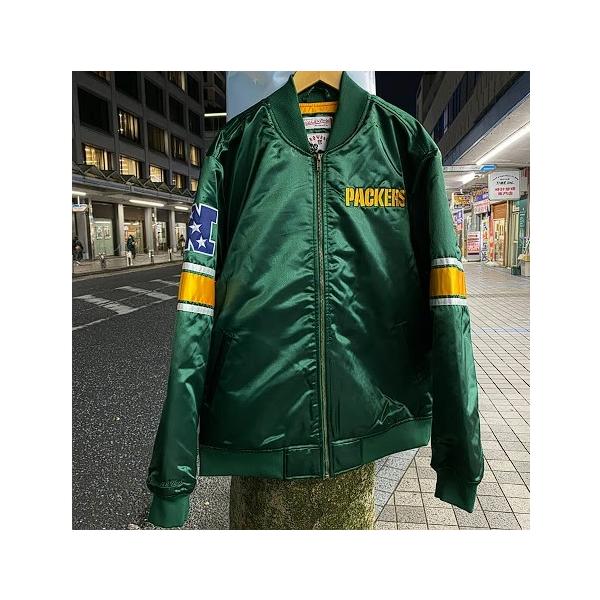 Mitchell&amp;Ness(ミッチェル&amp;ネス)【HEAVYWEIGHT SATIN JACKET】【…商品説明…】・新品/未使用/USA正規品・世界的な地位を不動のものとしたヴィンテージジャージのUS老舗ブランドMitche...