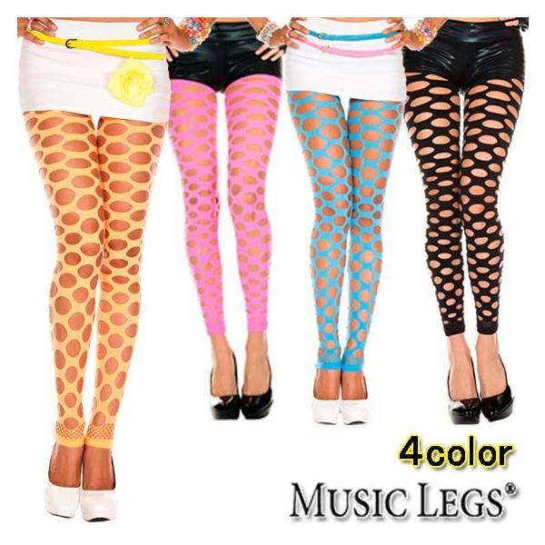 日本でもBガールやダンサーをはじめ、絶大なる支持を得ております♪ランジェリーやコスチュームを扱う、アメリカの有名ブランドMUSIC LEGSが登場。ビッグホールデザインのレギンスストッキング♪レッグウォーマーやハイソックスと合わせるのもオシ...