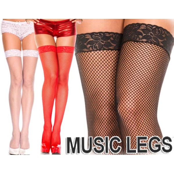 日本でも、Bガールやダンサーをはじめ、絶大なる支持を得ております♪Sexyなストッキングや下着を扱う、アメリカの有名ブランドMUSIC LEGSが登場!シンプルでスタンダードなデザインのレーストップサイハイストッキング!ストレッチも良く効き...