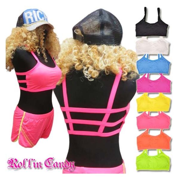 ※表面、通気性の良いメッシュ生地になった、改良バージョンです♪どんなコーデにも使えちゃうブラトップは、1年中ヘビロテ決定ーーー!前から見ると普通ですが、バックスタイルのデザインがポイント☆ジムやトレーニング、ヨガやダンスに☆ストレッチが良ー...