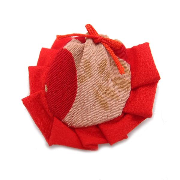 京都つるし飾り ちりめん細工  可愛らしい和飾り 小物 新品 巾着 赤 白 単品 プレゼントにも お揃いにも 吊るし雛 つるし雛 縮緬 パーツ 小さい ひな祭り 雛祭り 人形 おしゃれ 和雑貨 つるし飾り x916◆素材化繊 ちりめん◆寸法...