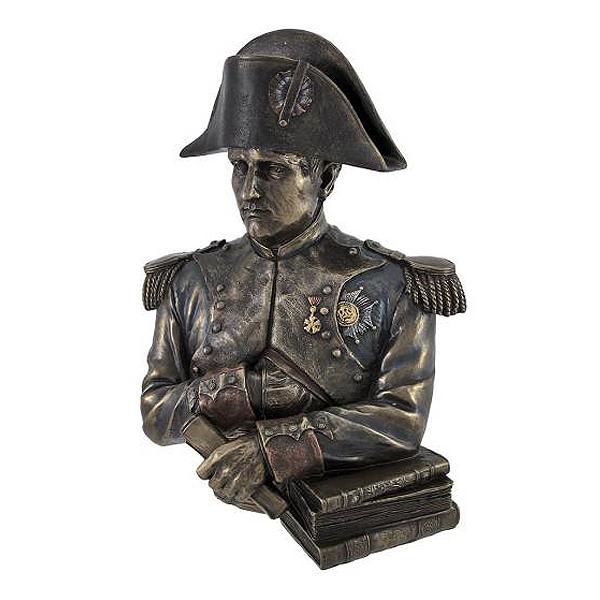 【フランス皇帝 ナポレオン・ボナパルトの胸像（肖像）彫像 人物彫刻（輸入品）】------------------------------【Napoleon Bonaparte Bust Statue Sculpture Figur】wu ...