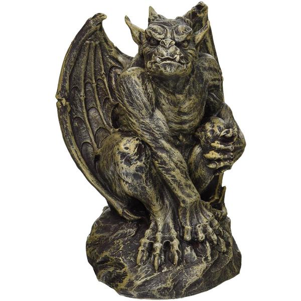 【サイラス ガーゴイル センテリー見張り番：デスクトップ 彫像 彫刻/ ホラー エスニック ノートルダム大聖堂 プレゼント 贈り物:(輸入品)】----------------------------------【Design Toscan...