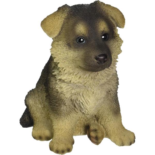 Hi Line製 座っているジャーマン シェパードの子犬の像子犬置物彫像 動物アート彫刻ペットショップ ブリーダー リビング プレゼント贈り物 輸入品------------------Hi-Line Gift Ltd Sitting Ge...