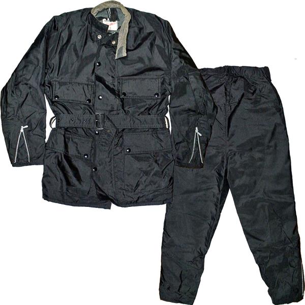 英国「LEWIS LEATHERS」社製 1960〜70年代（推定）AVIAKIT 2-pieces VINTAGE DUNLOPRUFE Weather-Proofed Nylon Set Up です。MADE IN ENGLAND素材：...