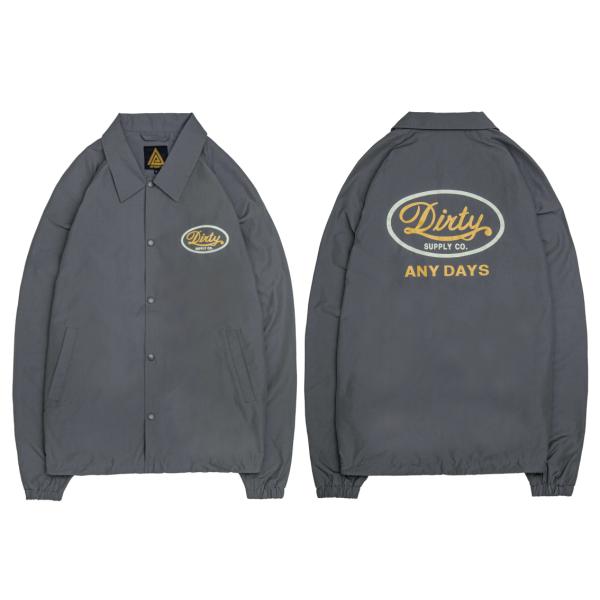 AT-DIRTYより、ANY DAYS COACH JACKETがリリース。AT-DIRTYよりクラシックなコーチジャケット。タウンユースは勿論のこと、バイクライドなどのアクティビティにもおすすめです。